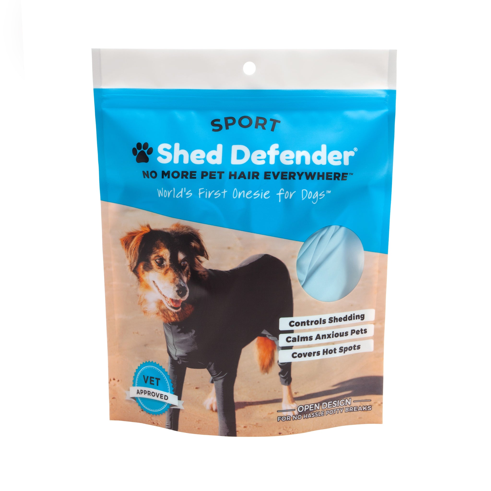 Shed Defender® Sport Dog Onesie Contains Shedding, Calms Anxious Dogs